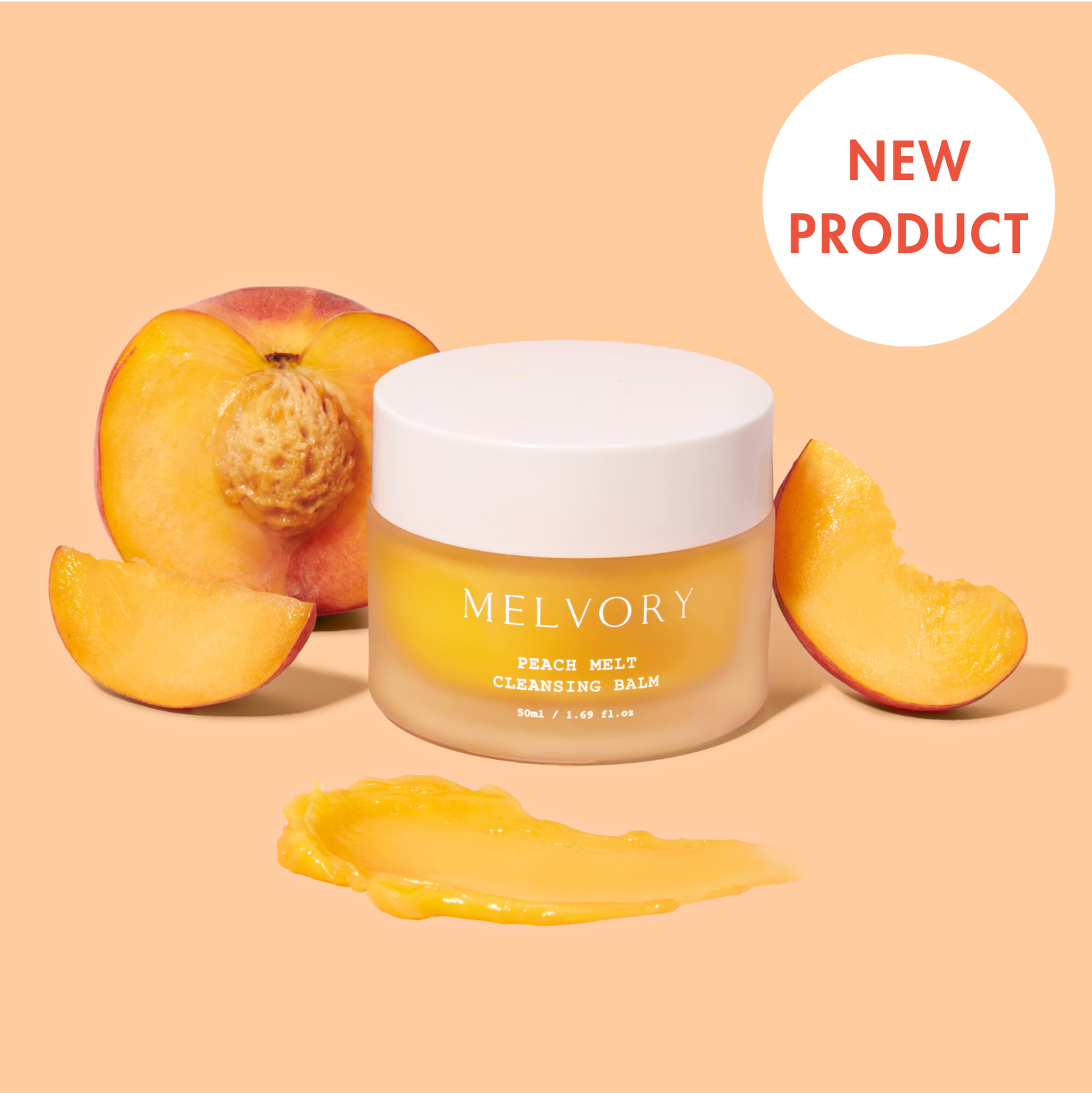 Peach Melt Cleansing Balm – Melvory Store